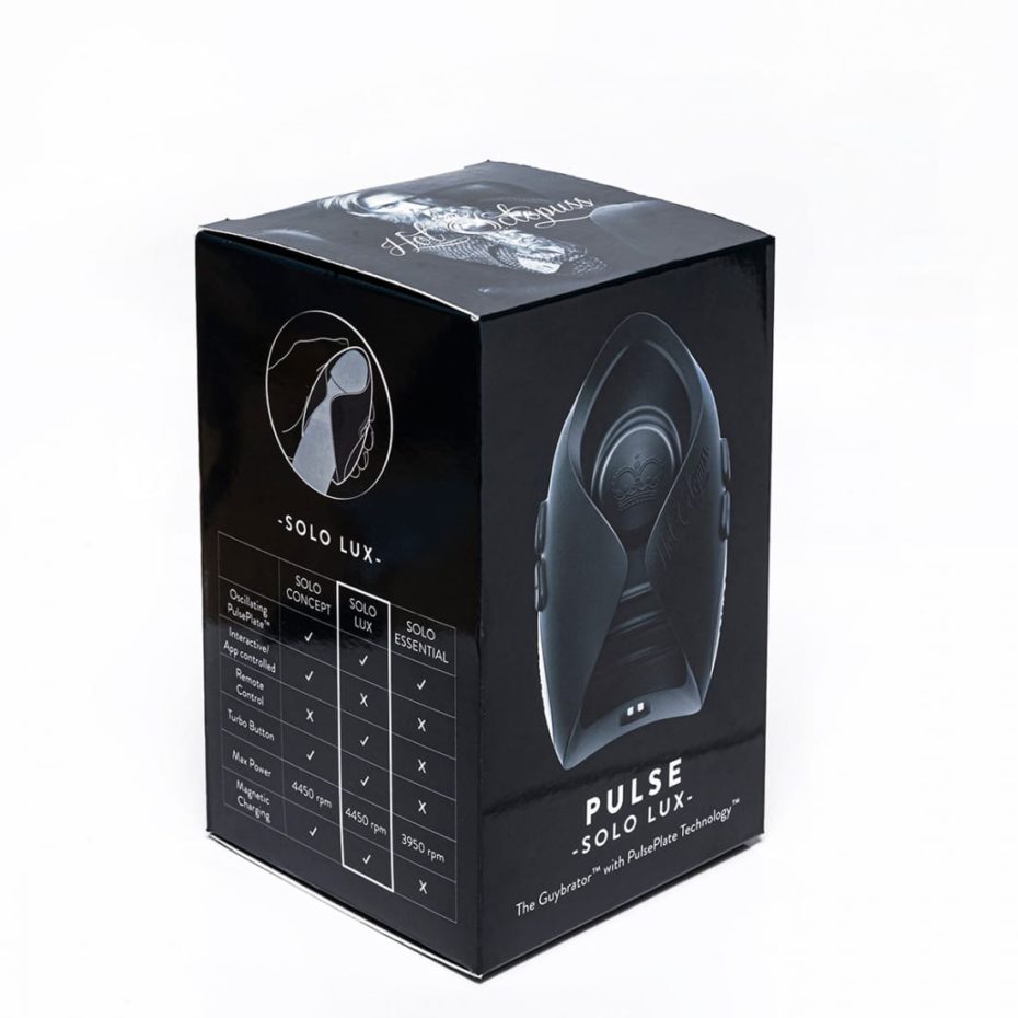 Hot Octopuss Pulse Solo Lux with Extra Discreet Shipping