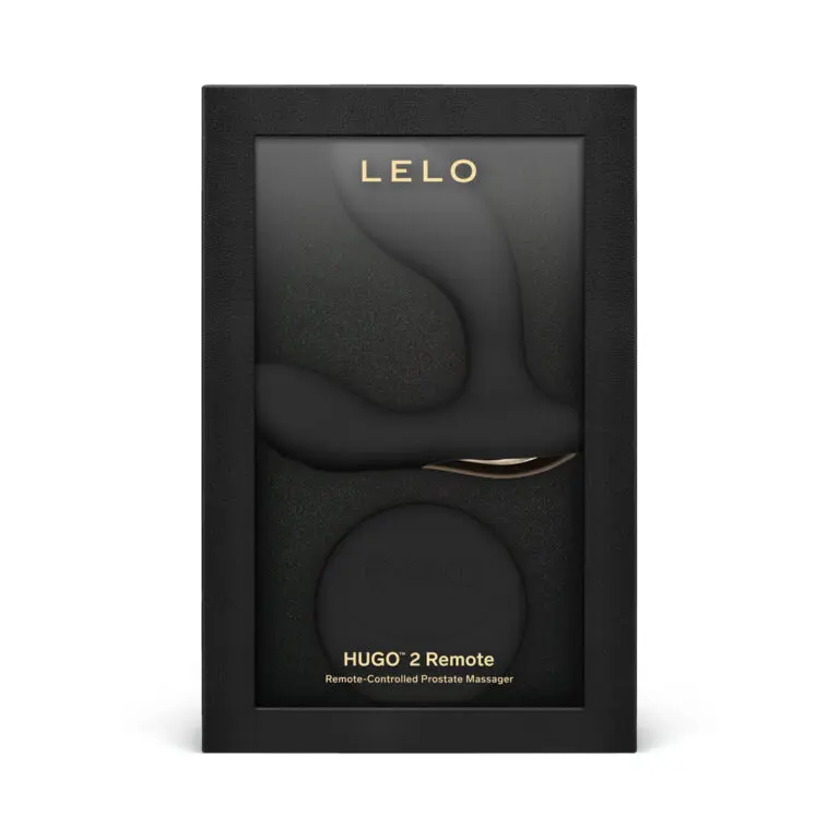 Lelo Hugo 2 (with remote) - Black - HappyBed